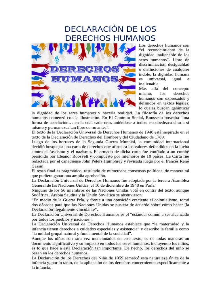 Declaración de Lo1 | PDF