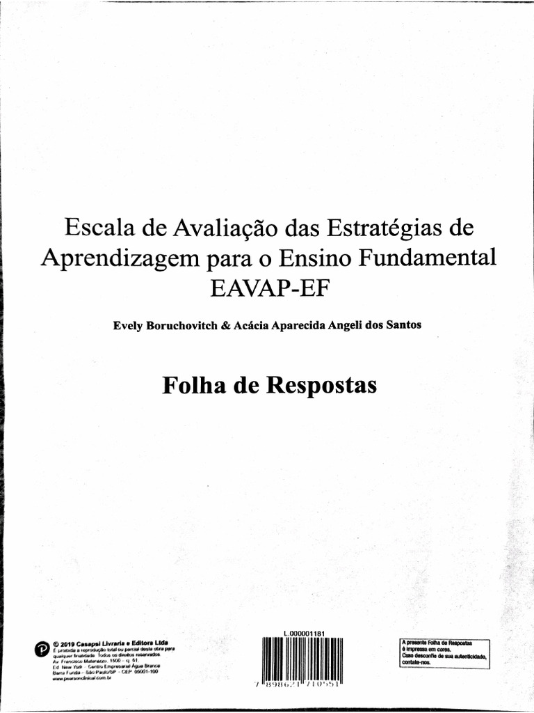 EAVAP EF Registro | PDF