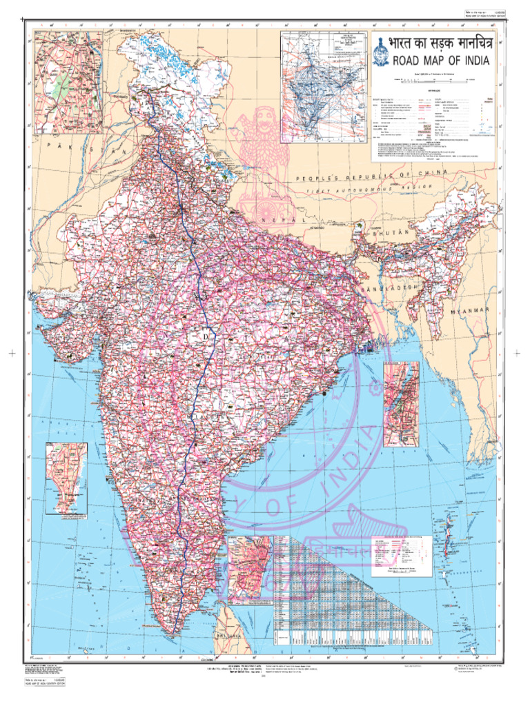 Indian National Highway Map PDF | PDF