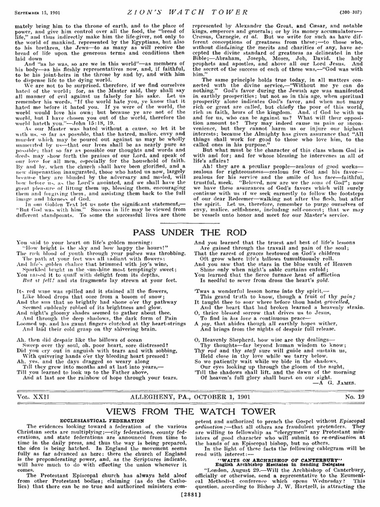 Pass Under The Rod: Eptember | PDF