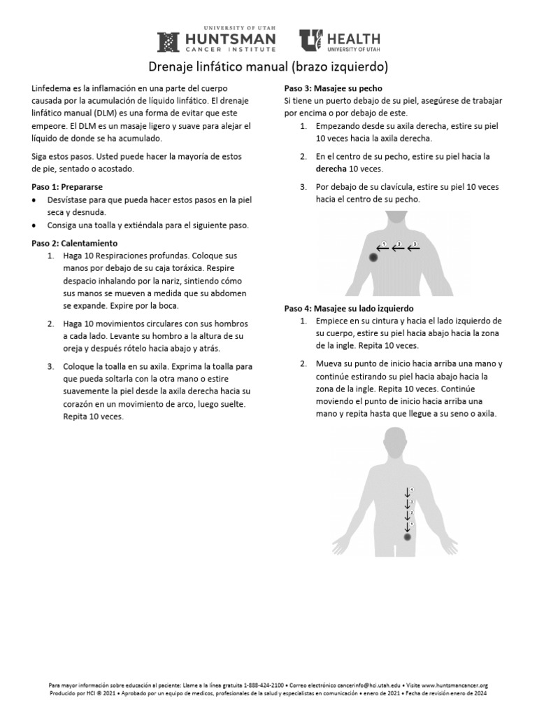 manual-lymphatic-drainage-left-arm-spanish-1 | PDF