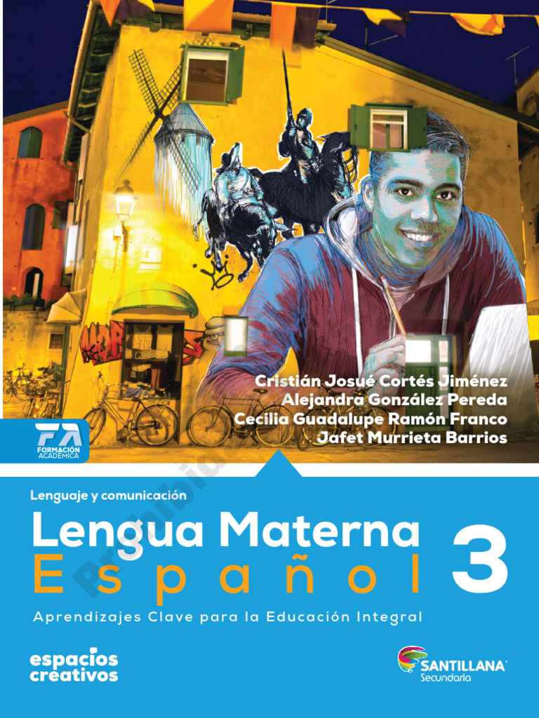 Libro Español 3 Santillana-Secundaria trimestre 1 | PDF
