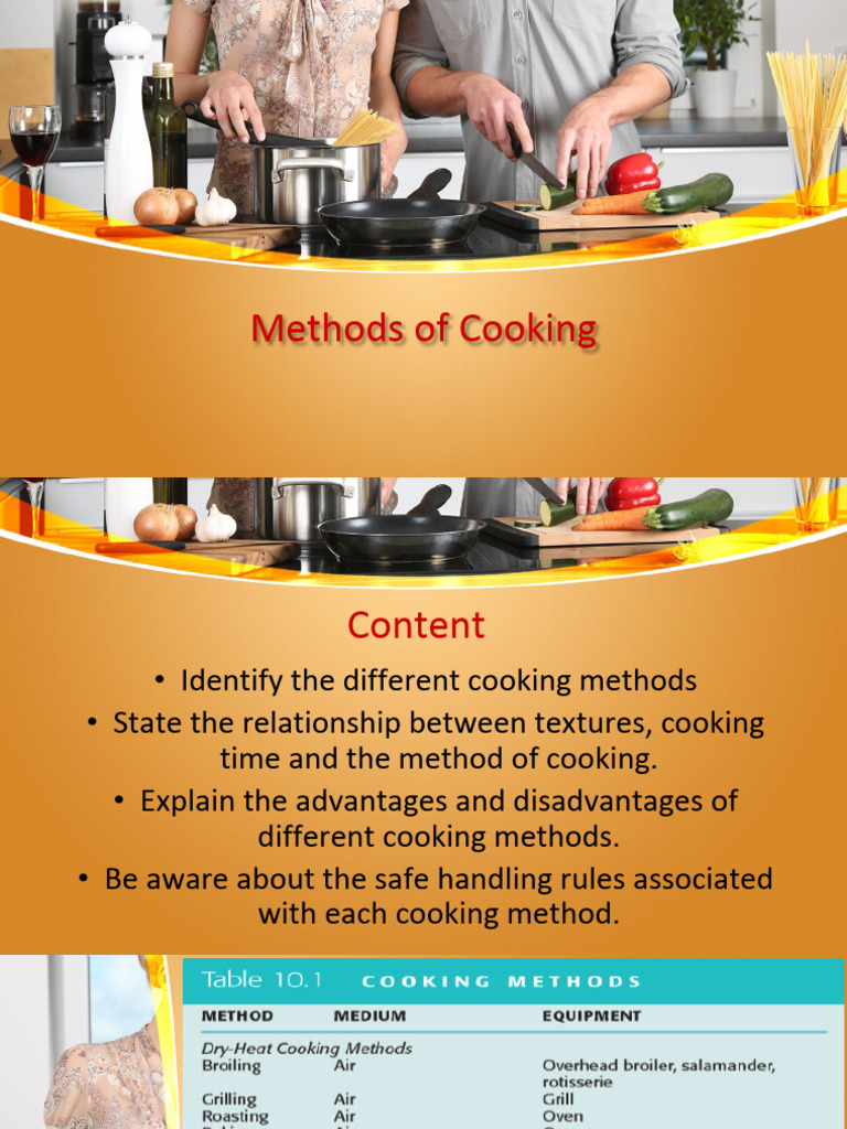method of cooking | PDF