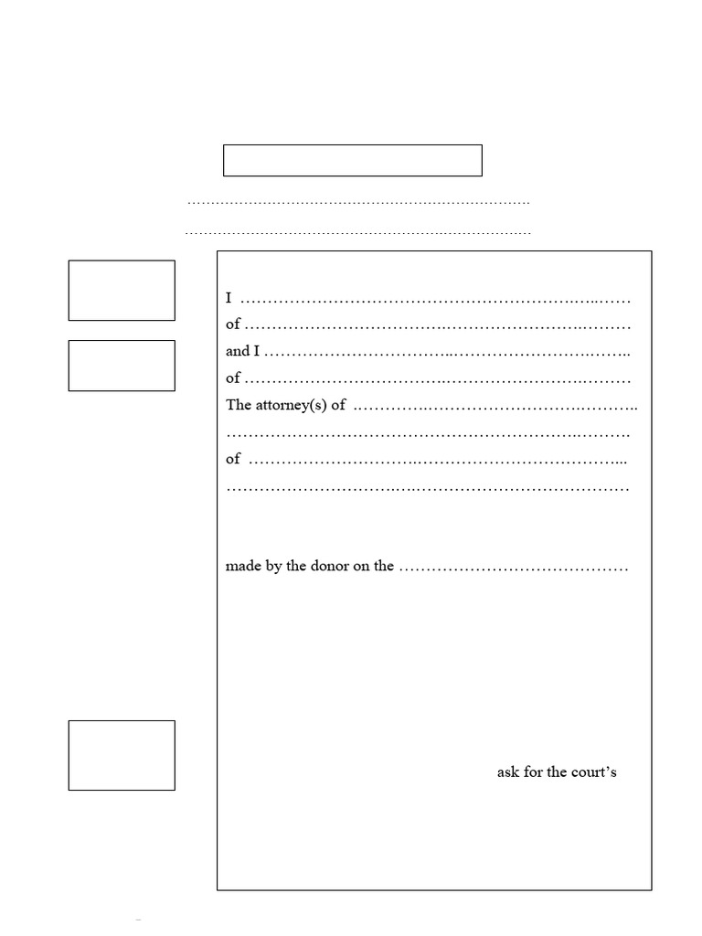 EP1PG Notice Intention Register EPA | PDF | Power Of Attorney | Finance ...