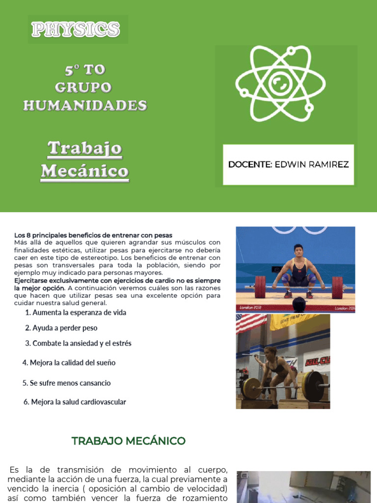 TRABAJO MEC-NICO DIAPOSITIVAS | PDF