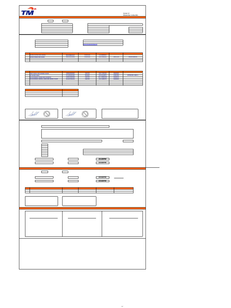 Wpo-Tss (Bau) - TM Petaling Jaya Central (PJC) - Digi-Zte | PDF