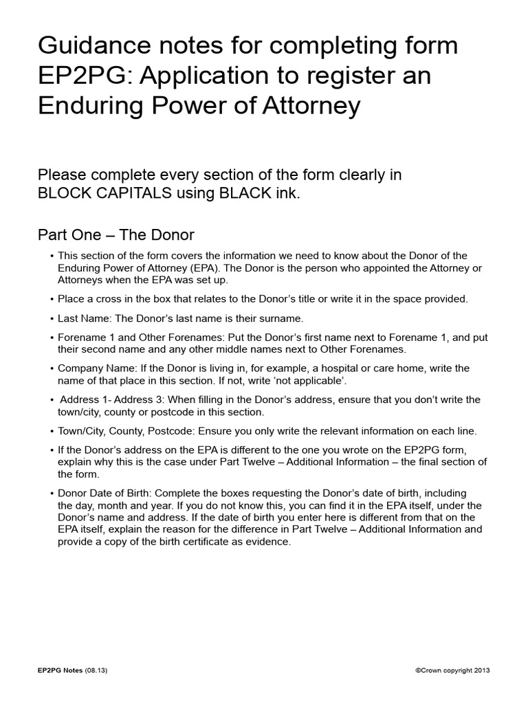 EP2PG_Notes_completing_EP2PG_form | PDF