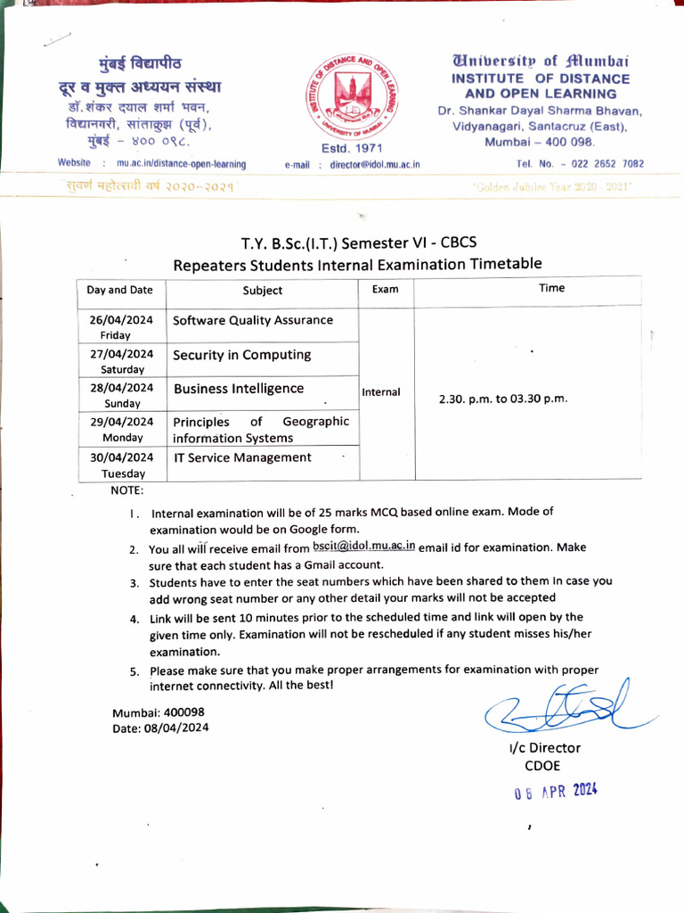 T.Y.B.Sc.I.T.-sem6 | PDF