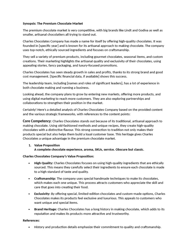 Charles Mid Term Case Study | PDF | Brand | Marketing Strategy