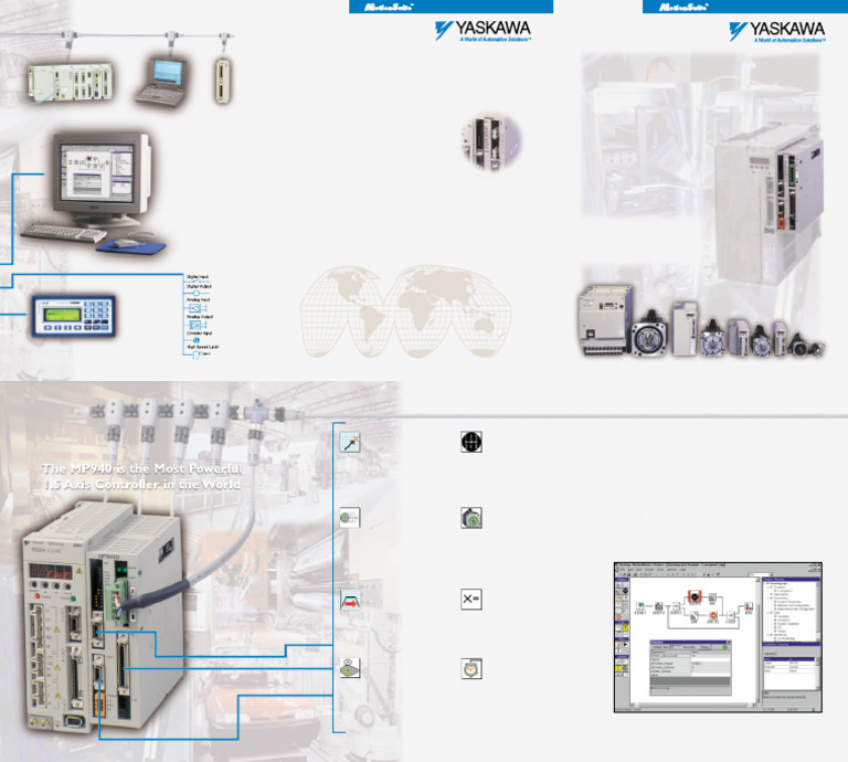 MP940 Brochure | PDF | Programmable Logic Controller | Computing