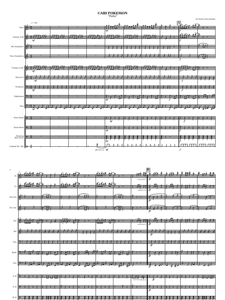 cari-pokemon-score-and-parts | PDF