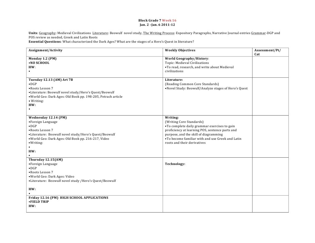 2011-12 7th WK 16 | PDF