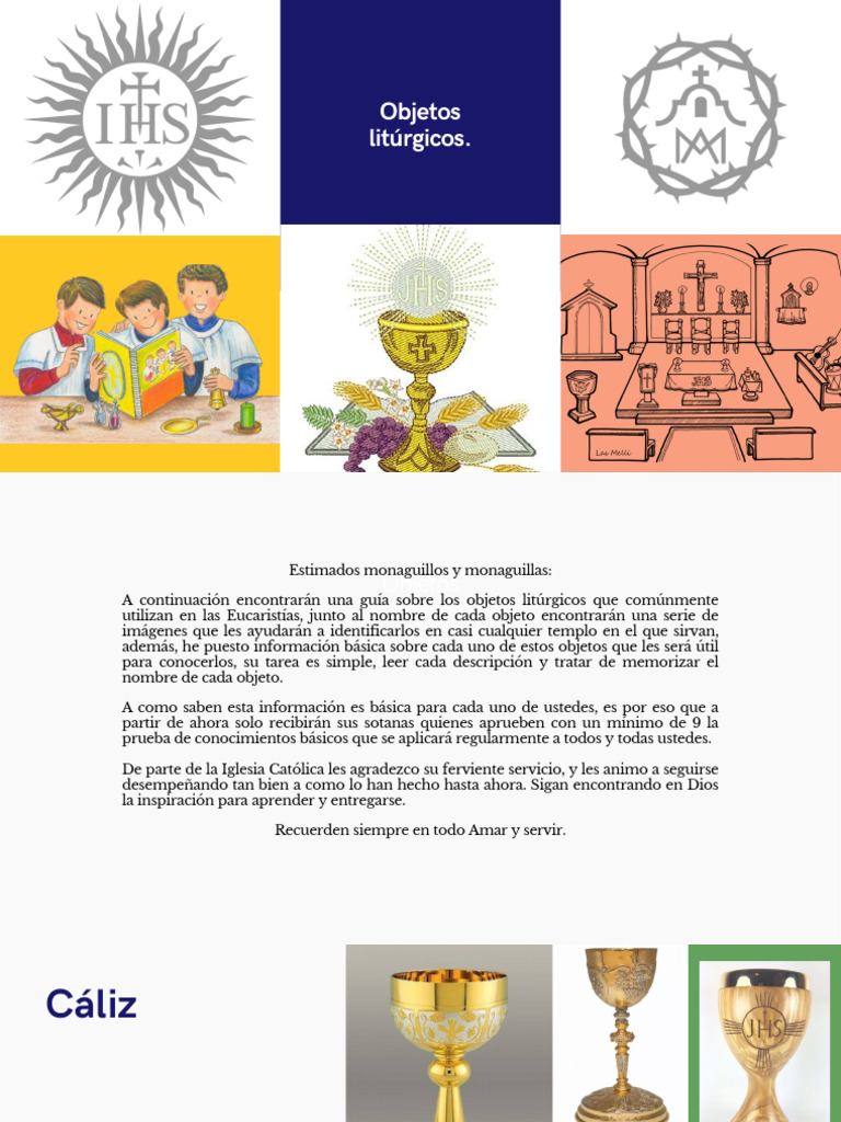 Objetos Litúrgicos | PDF