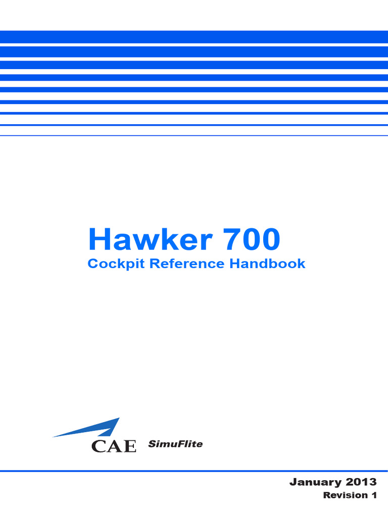 Manuales Hawker 700A | PDF