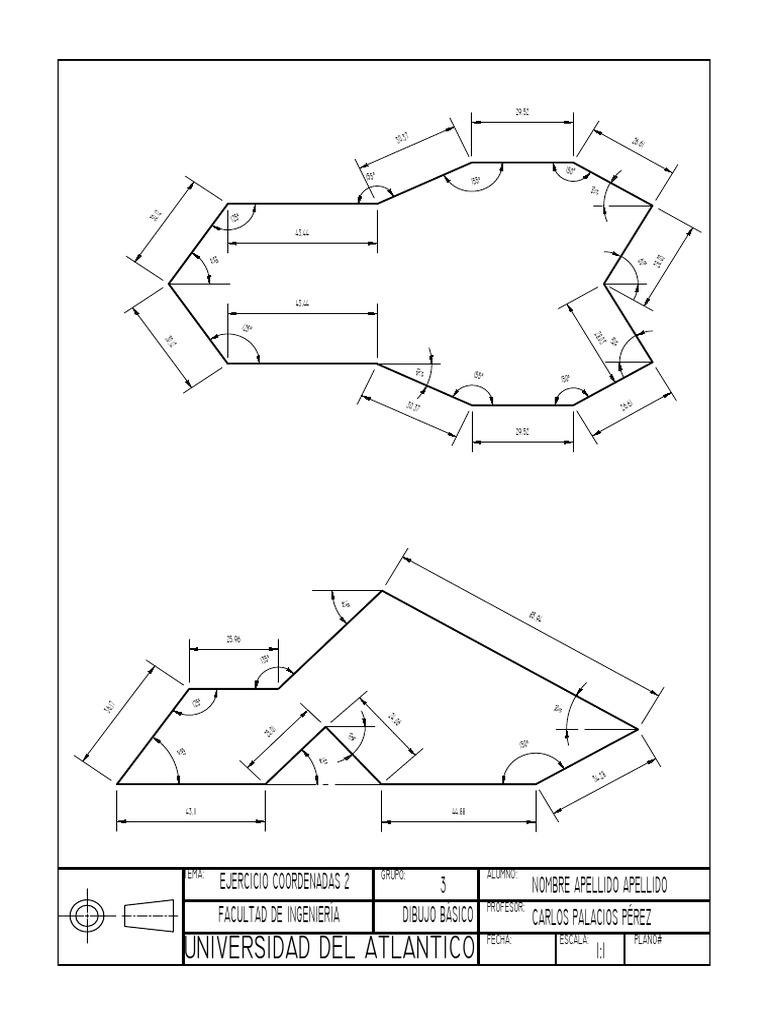 Ejercicio Coordenadas 2 G3-Model | PDF