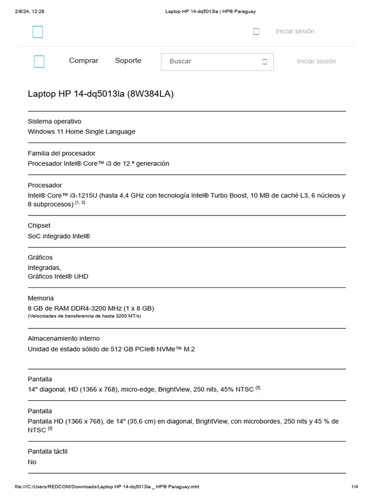 Catalogo HP | PDF | Computer Hardware | Computing