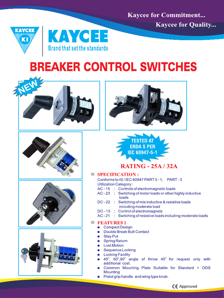 Breaker Control | PDF
