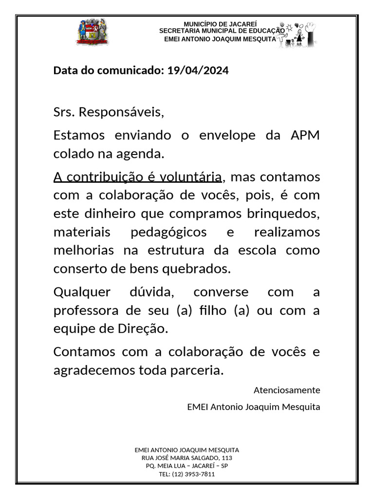 Bilhete de Carnaval | PDF