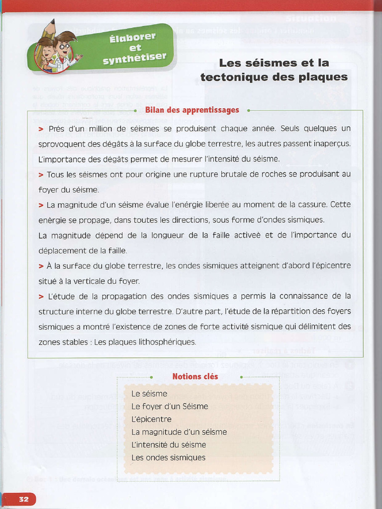 Les Seismes Resume de Cours Manuel | PDF