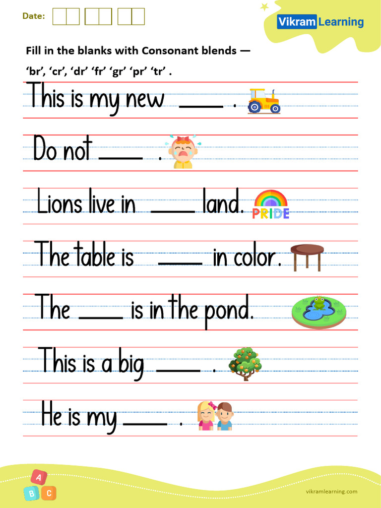 Vikram Learning Printable Worksheets 1726167819548 | PDF