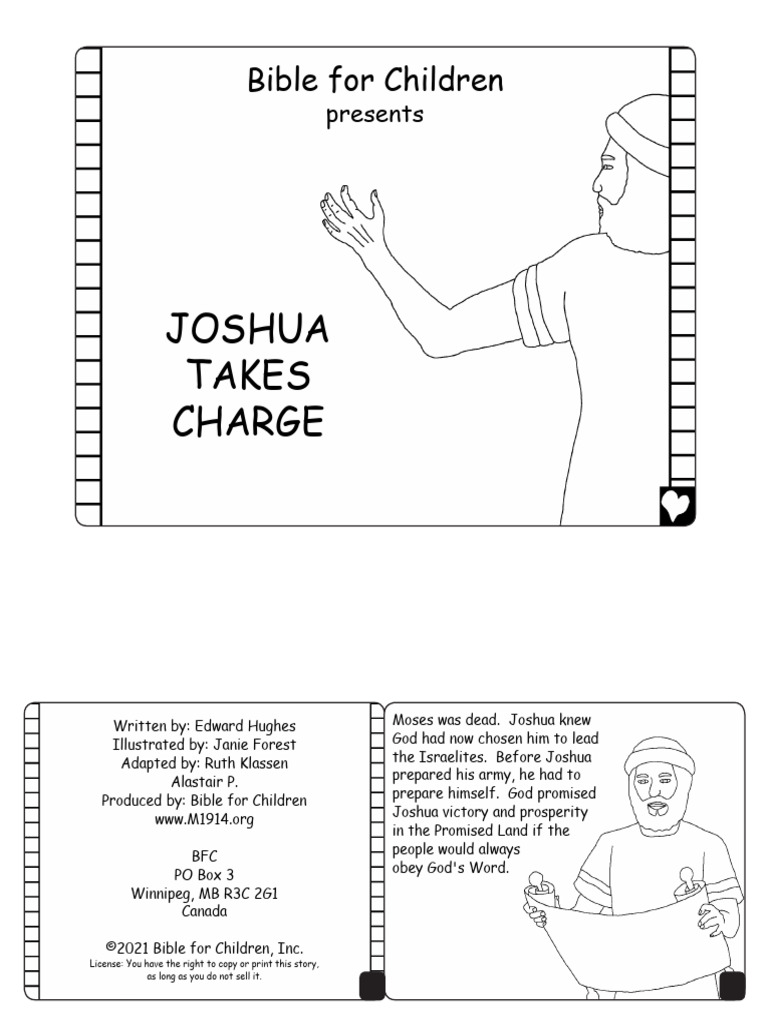 13 Joshua Takes Charge English CB6 | PDF