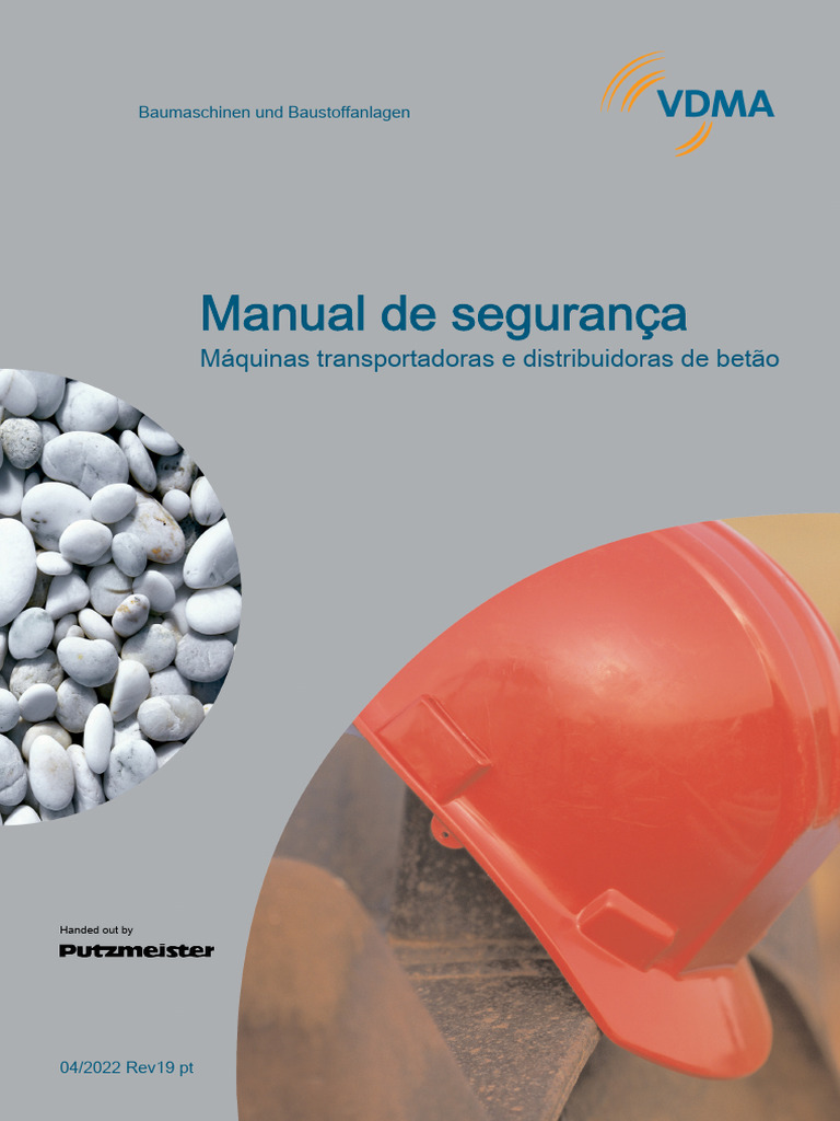 VDMA Manual de Segurança PT - Rev.19 | PDF