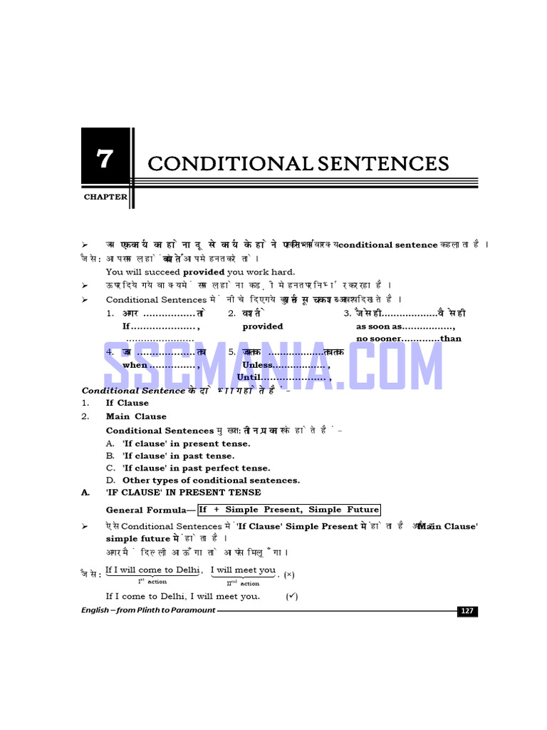 7.conditional Sentences | PDF | Language Mechanics | Linguistics
