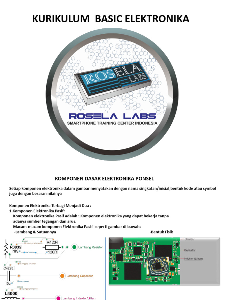 Kurikulum Basic Elektronika | PDF