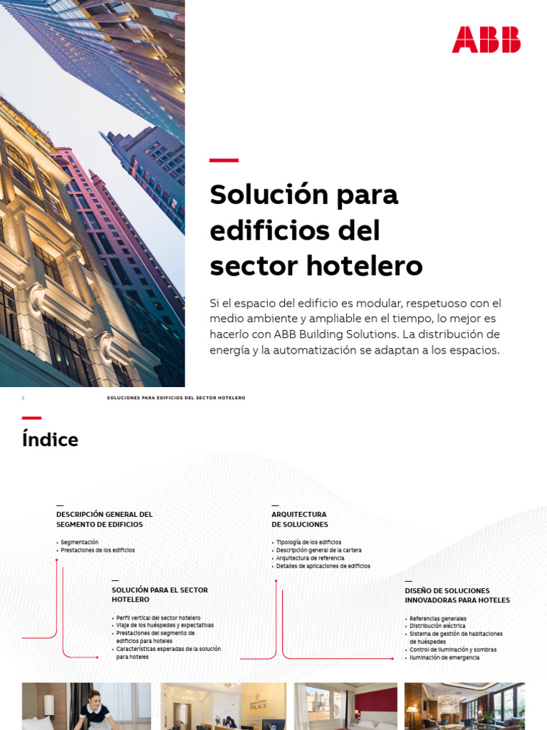 2022 - Soluciones para Edificios Del Sector Hotelero - Es | PDF