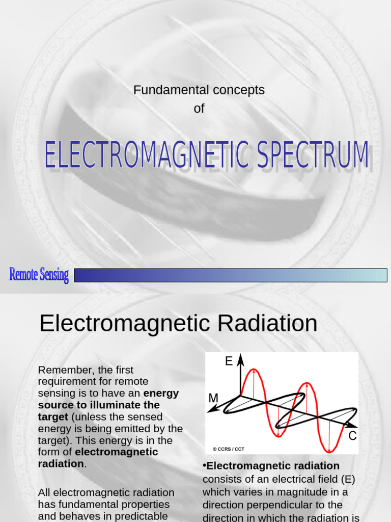 ELECTROMAGNETIC SPECTRUM | PDF ELECTROMAGNETIC SPECTRUM | PDF