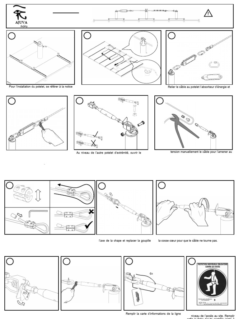 N17A-NOTICE - Ligne de Vie Sur Potelets Déformables (Zinc Joints Debout ...