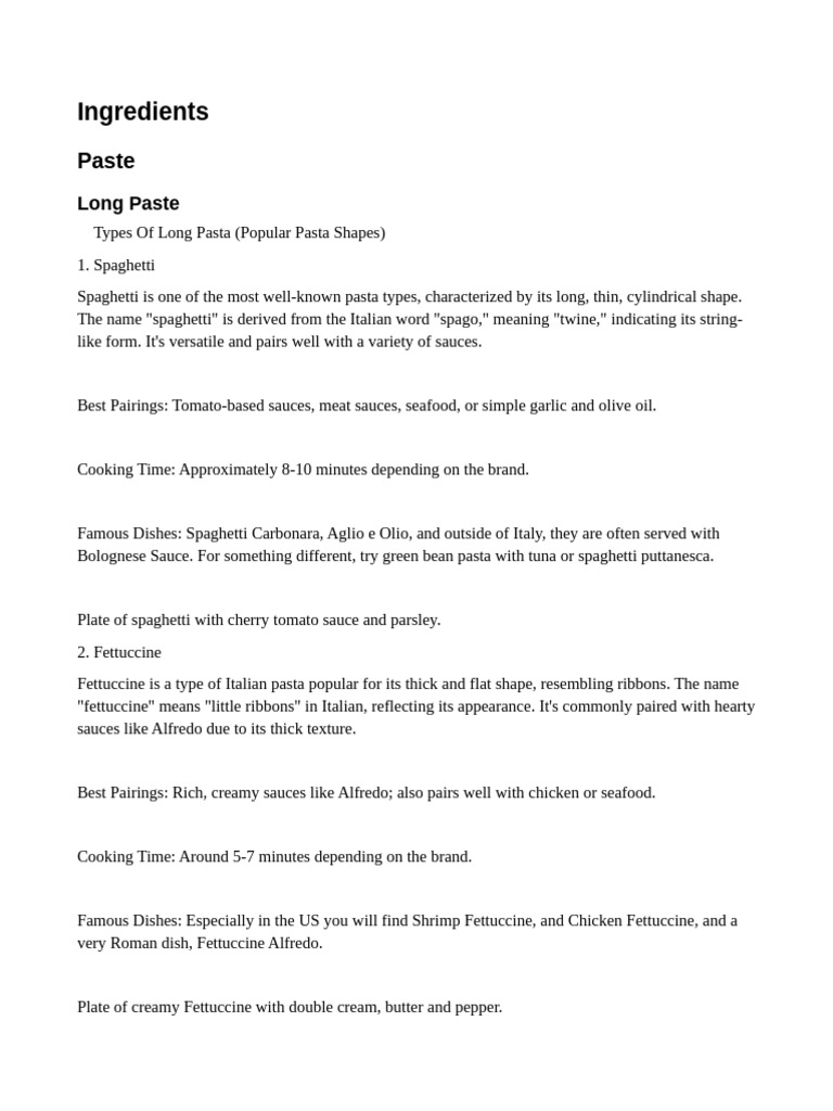 Cookbook | PDF
