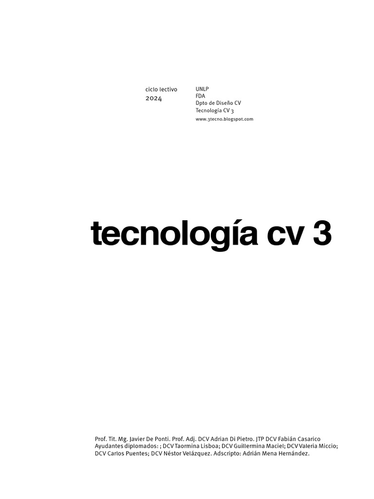 Tecnología_CV_3 prog 2024 | PDF