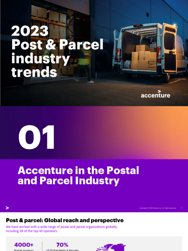 2023 Accenture - Post and Parcel Industry Trends | PDF
