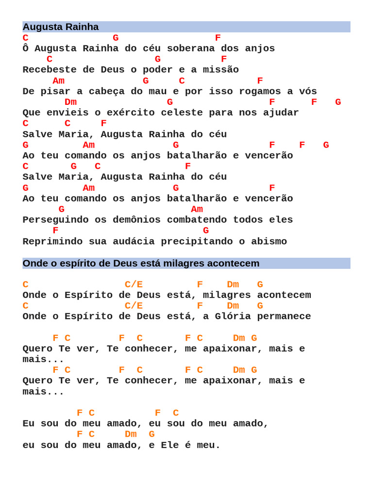 Augusta Rainha | PDF