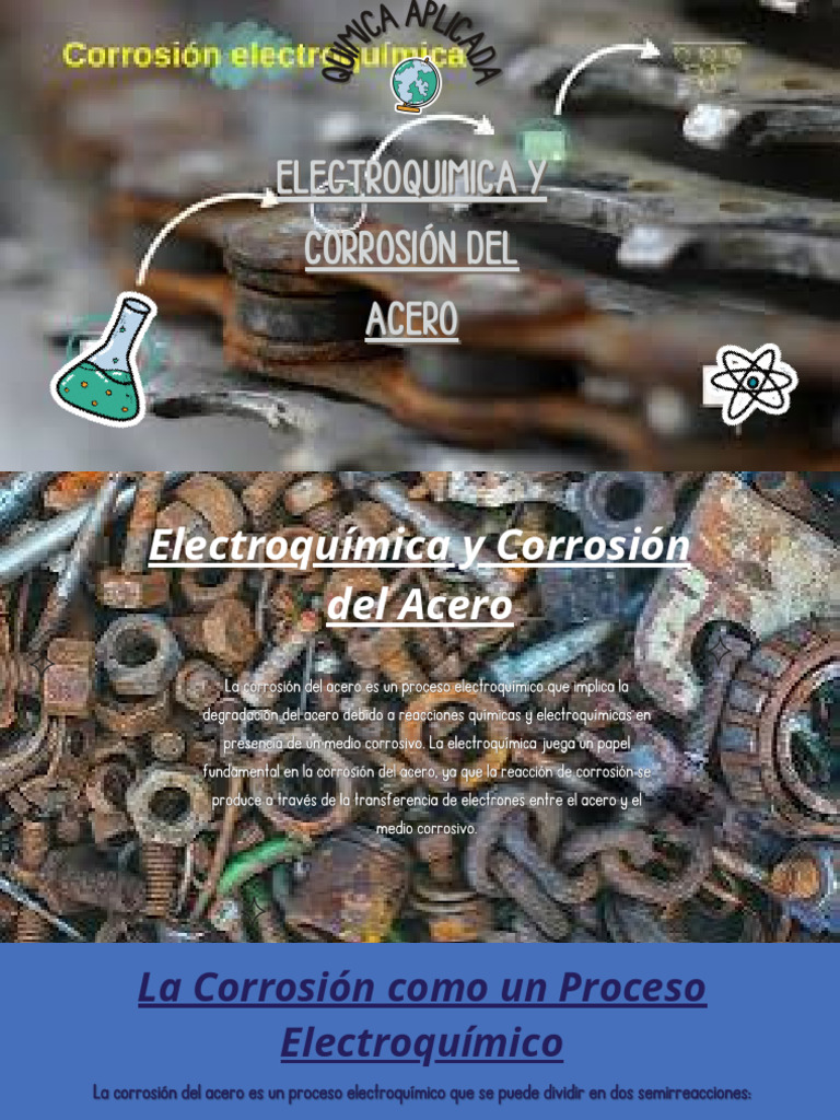 Electroquímica y Corrosión Del Acero | PDF