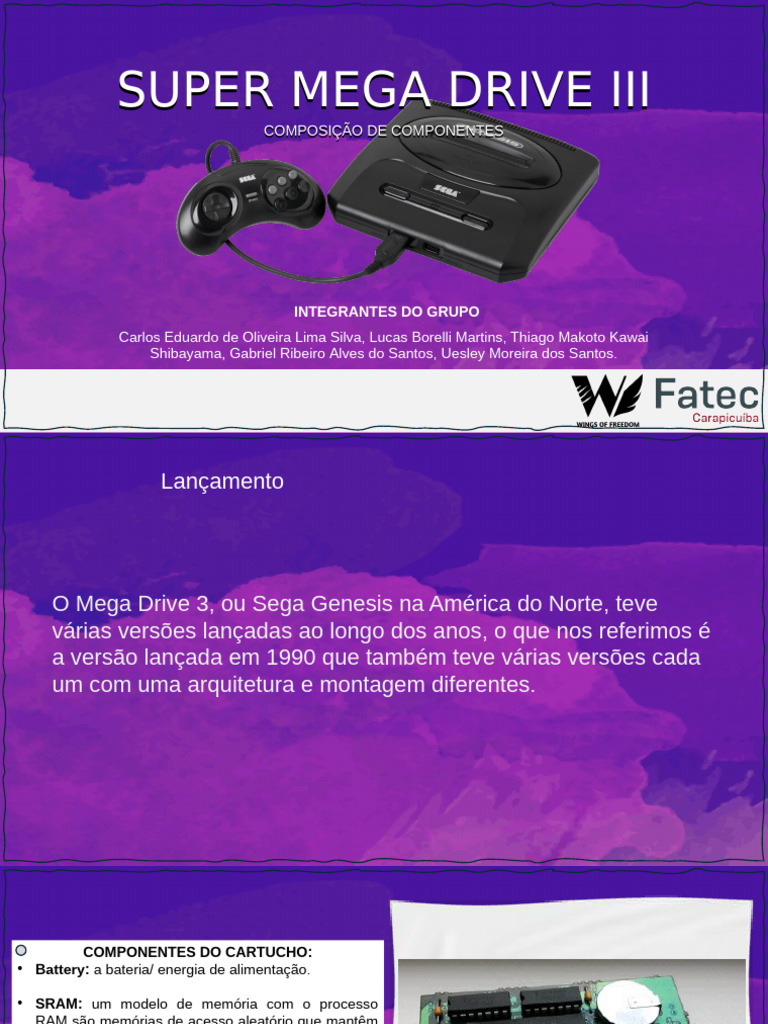 Mega Drive 3 | PDF