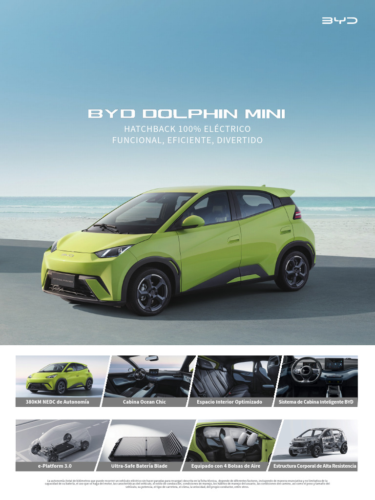 Byd Dolphin Mini ficha | PDF