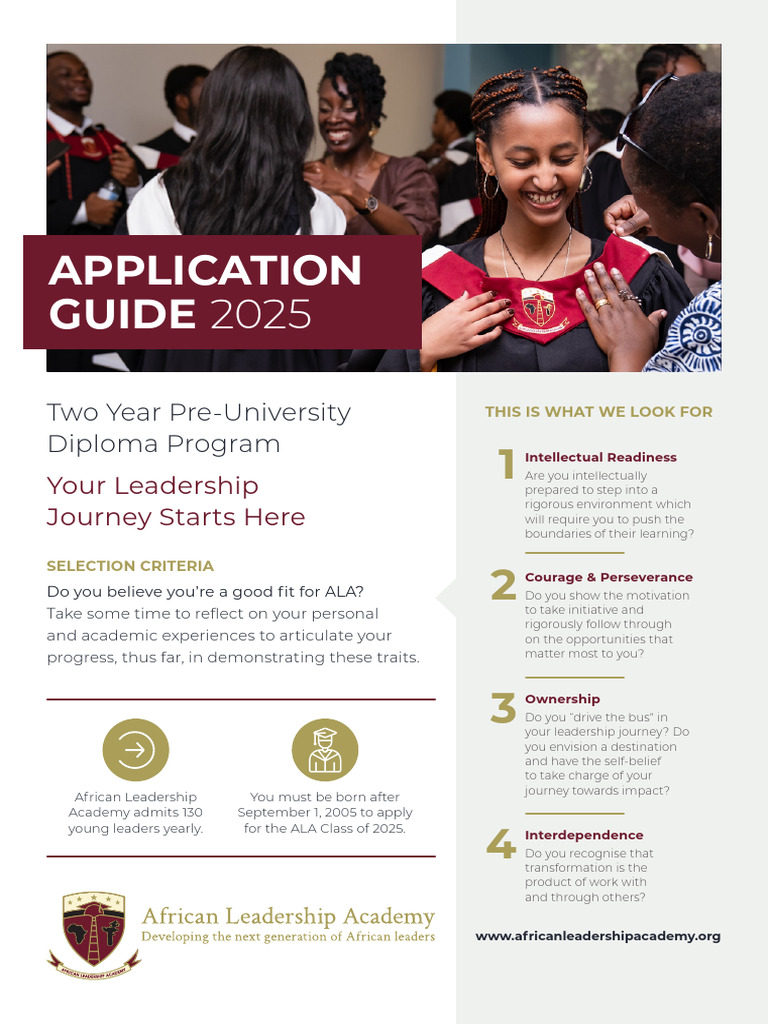 ALA Application Guide 2024 2025 Final | PDF