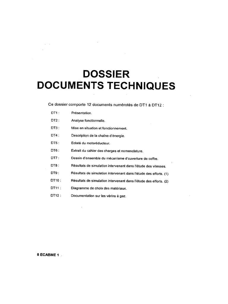 Analyse Fonct - Voiture | PDF