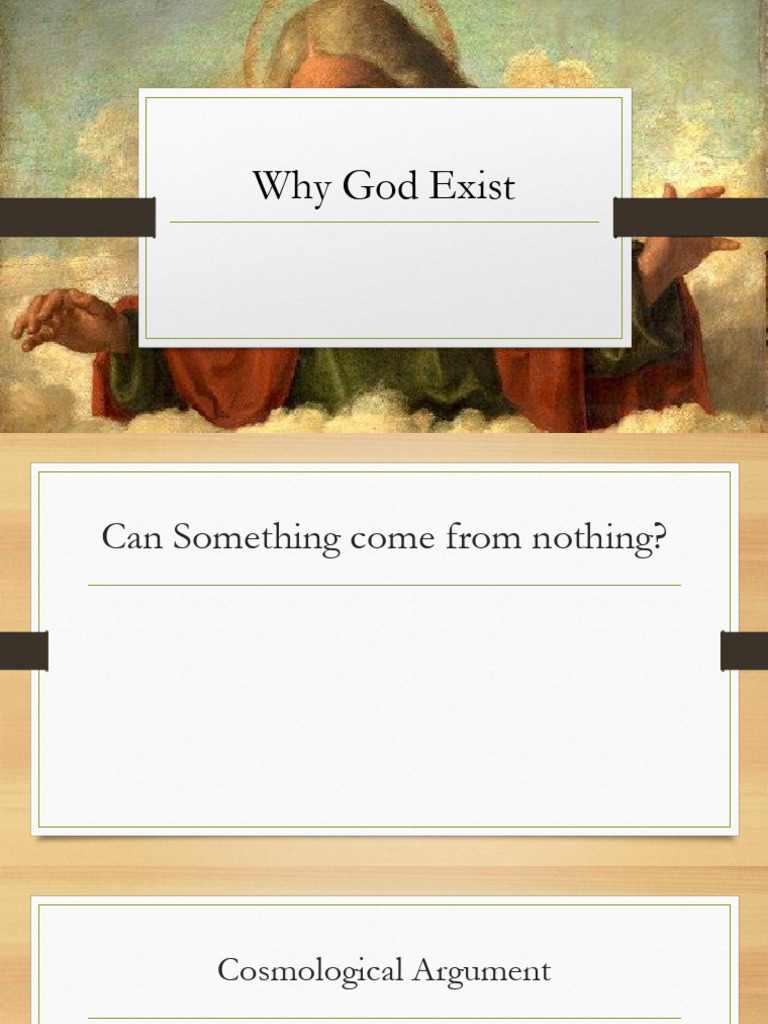 Why God Exist | PDF