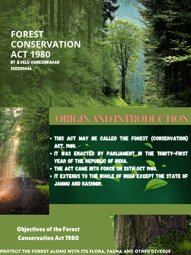 Forest Conservation Act_compressed | PDF