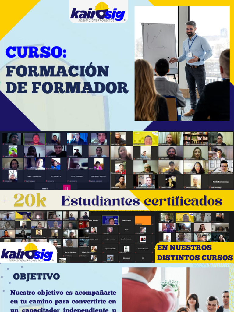 Brochure Formación de Formador | PDF