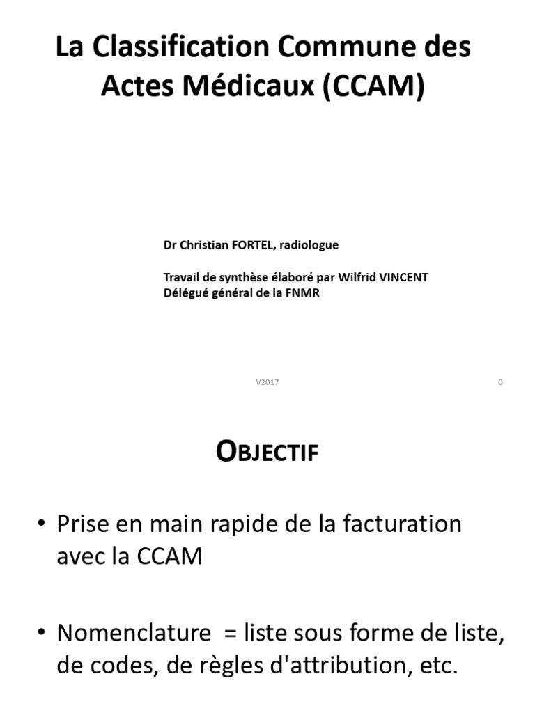 C Fortel CCAM | PDF