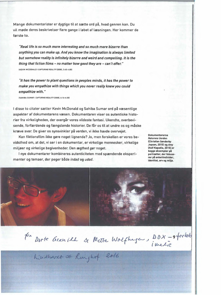 Dokumentarfilm - Fra DOX | PDF