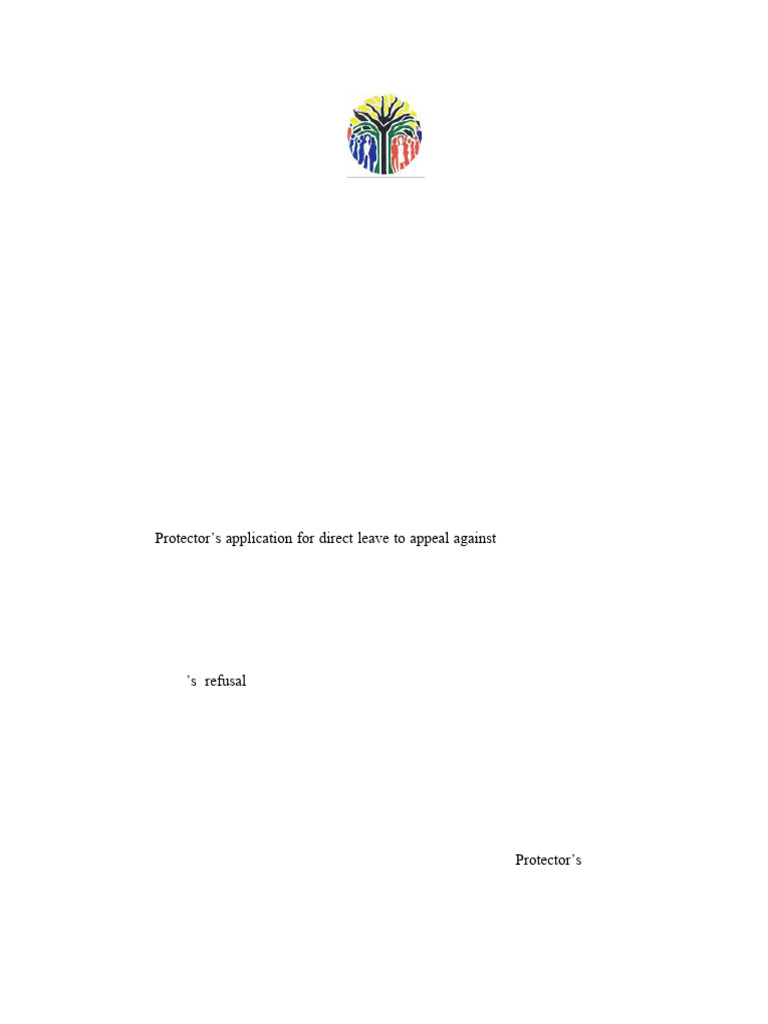 Sarb V Public Protector | PDF