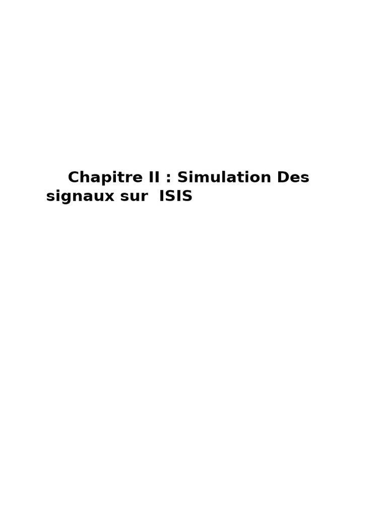 Chapitre II | PDF