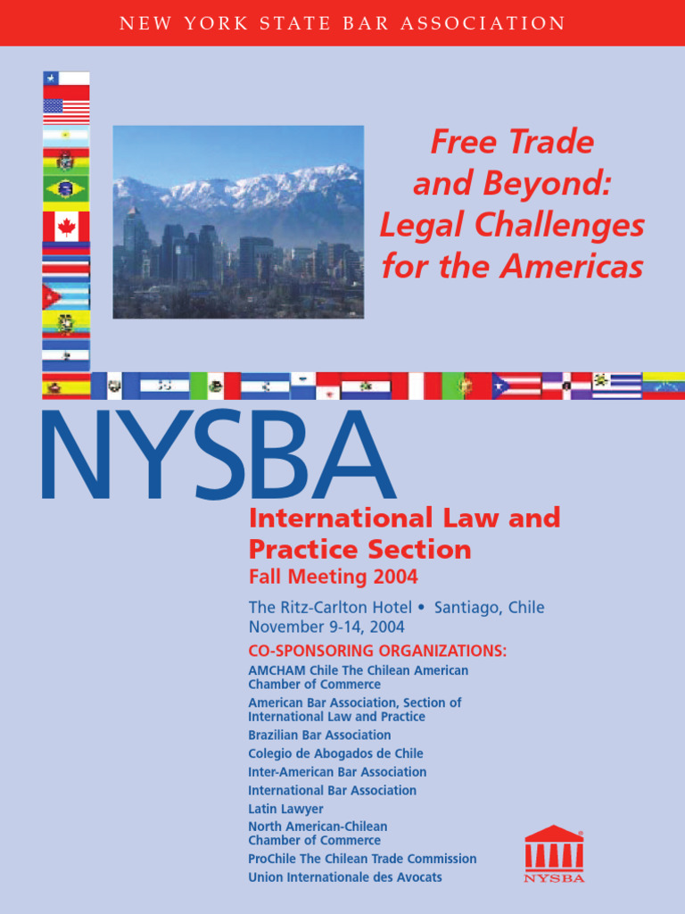 NYSBA Chile 2004 Conference | PDF | Credit Suisse | Law