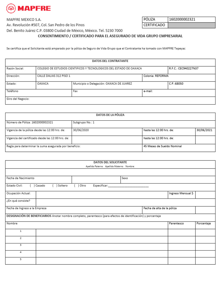 Mapfre Mexico | PDF | Business