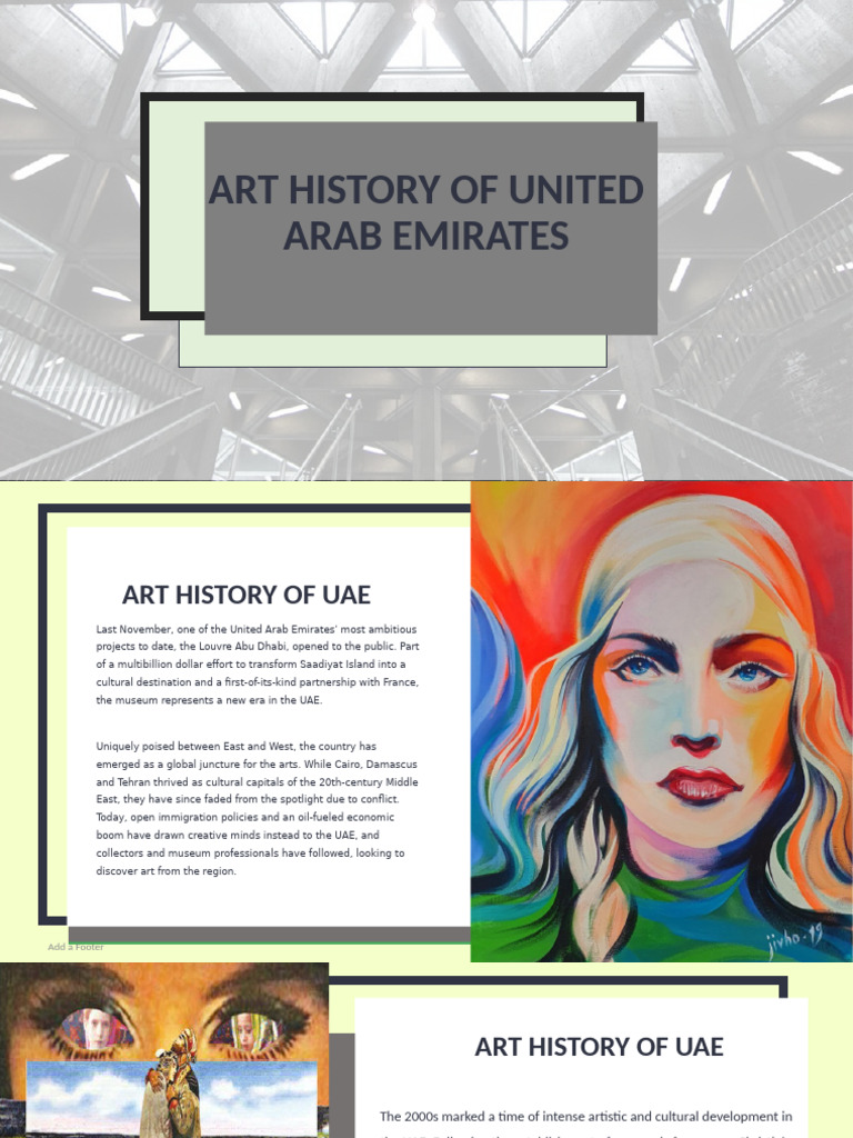 Art History of United Arab Emirates | PDF